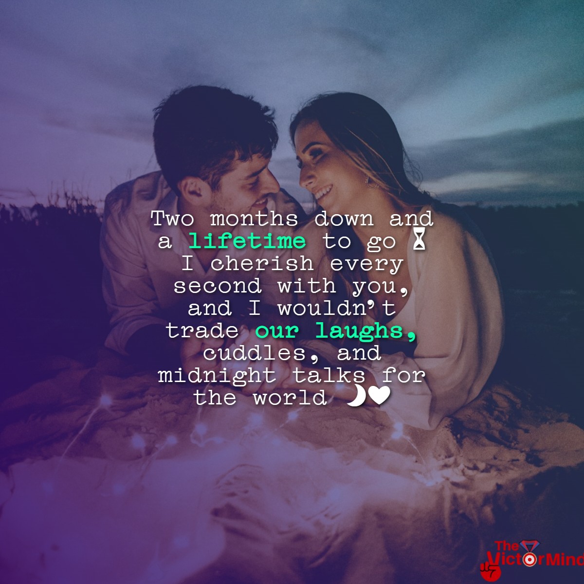2-Month Relationship Anniversary Wishes: Heartfelt Messages for Your ...