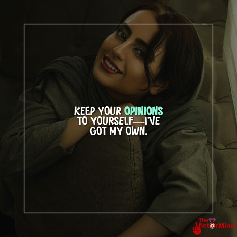 100+ Savage Captions and Quotes to Show Your Bold Side - The Victor Mind