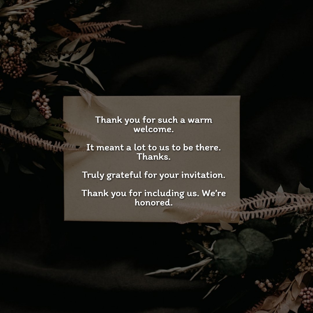 Best "Thanks For The Invite" Messages: Polite, Fun, and Creative ...