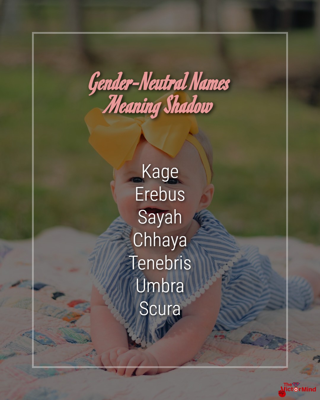 221+ Shadow-Inspired Names for Babies: Rare & Beautiful Picks - The ...