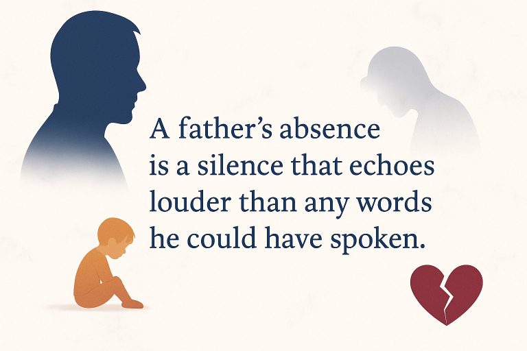 299+ Absent Father Quotes: Words That Speak the Silence - The Victor Mind