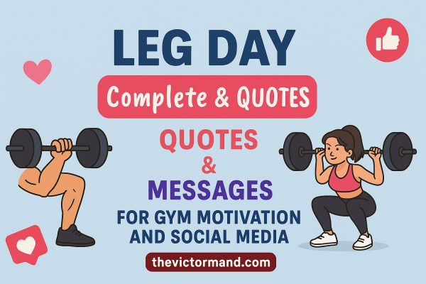 400+ Leg Day Captions & Quotes for Gym Motivation and Social Media ...