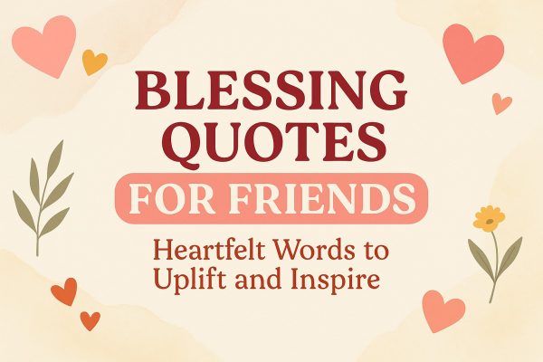 350+ Blessing Quotes for Friends: Heartfelt Words to Uplift and Inspire ...