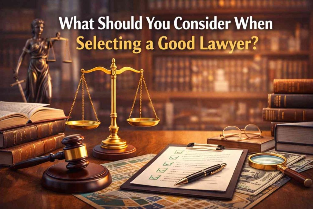 What Should You Consider When Selecting a Good Lawyer? - The Victor Mind