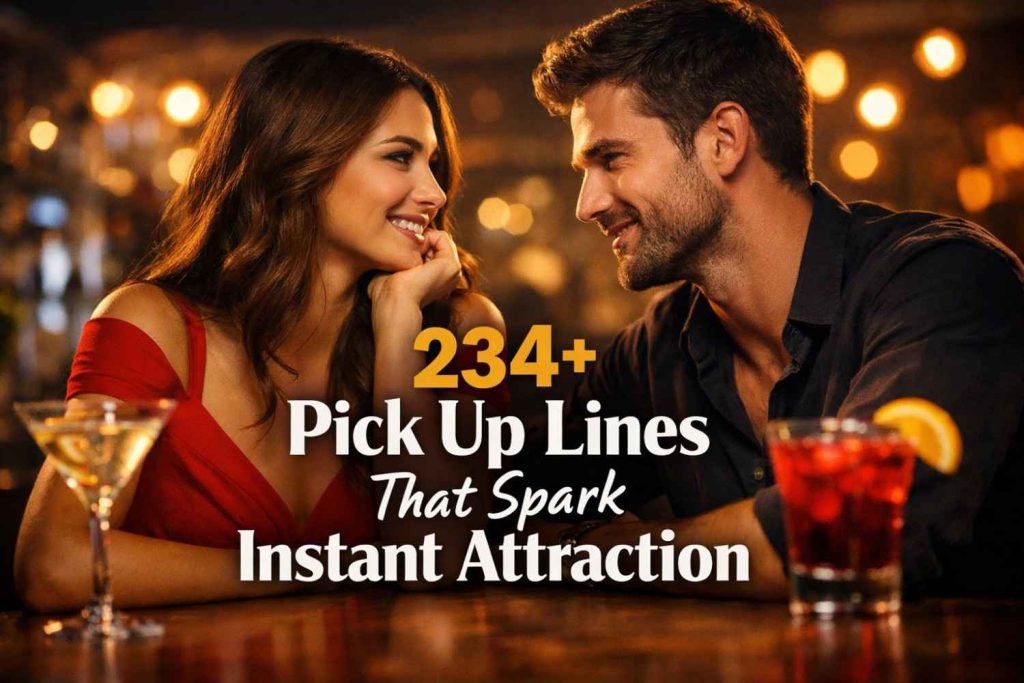 234+ Pick Up Lines That Spark Instant Attraction - The Victor Mind