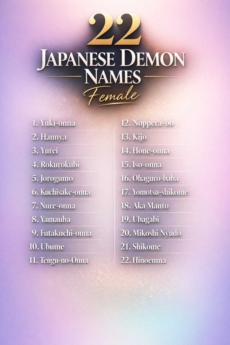 111+ Japanese Demon Names with Dark, Beautiful Meanings - The Victor Mind